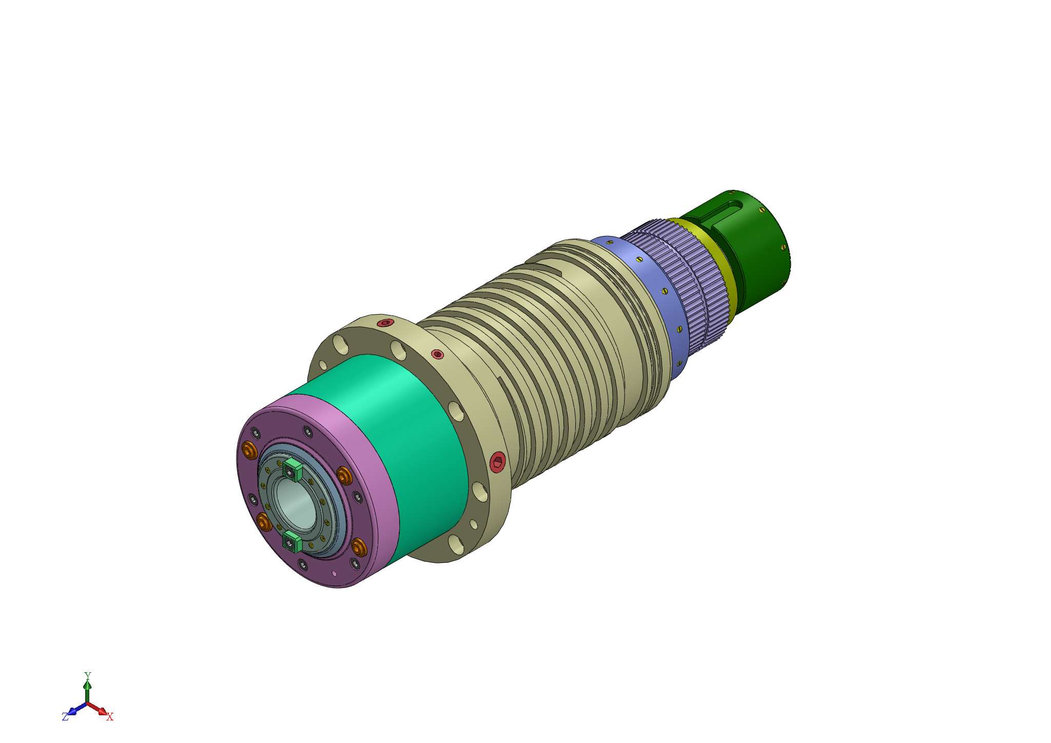 BT40150 長鼻皮帶(螺旋彈簧)